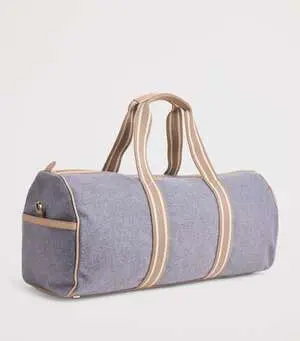 Eleventy Wool Canvas Holdall