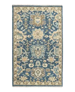 DASH & ALBERT BY ANNIE SELKE Dash Albert Annie Selke Da2314 Camille Area Rug, 2'6x8'0 - Navy