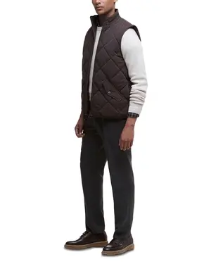 Barbour City Chelsea Quilted Vest - Black Oak/ Midnight Oak