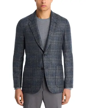 Paul Smith Melange Plaid Soft Jacket