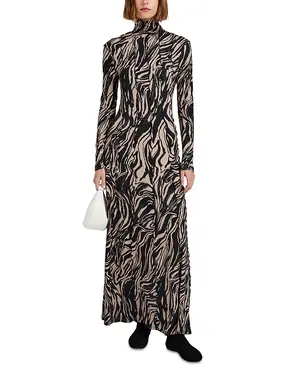 Women's Marble Print Maxi Dresses