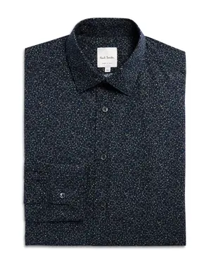 Paul Smith Outine Flower Print Shirt