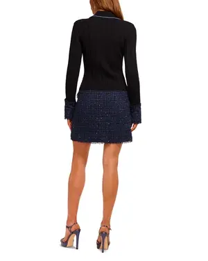Ramy Brook Ellen Tweed Knit Dress