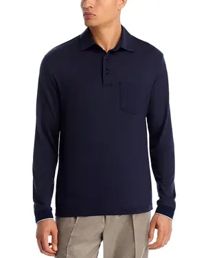 Herno Wool Polo - Navy