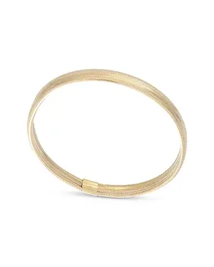 Bloomingdale'S 14k Yellow Domed Flex Bangle - Gold