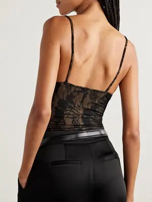 Norma Kamali Mio Lace Underwired Bodysuit