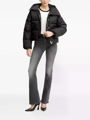 Pinko Buttoned Hooded Jacket