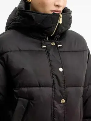 Pinko Buttoned Hooded Jacket