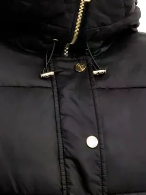 Pinko Buttoned Hooded Jacket