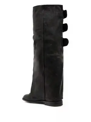 NAKED WOLFE Anchor Buckle Boots