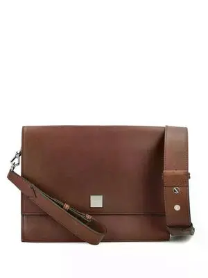 Max Mara Leather Crossbody Bag - Brown