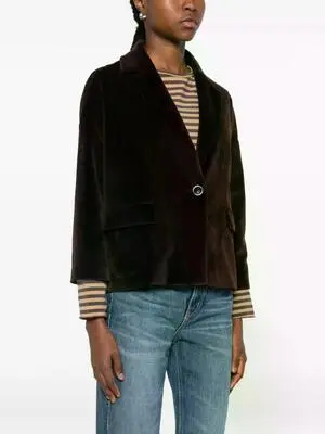 CIRCOLO 1901 Single-breasted Blazer - Brown