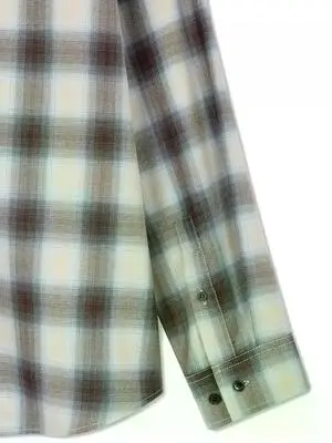 STUDIO TOMBOY Check-pattern Shirt - Grey