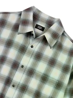 STUDIO TOMBOY Check-pattern Shirt - Grey