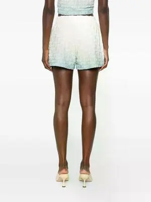 Off-White Logo-pattern Shorts