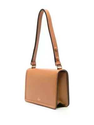 Valentino Garavani Vlogo Leather Shoulder Bag