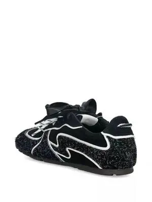 NAKED WOLFE Adored Ribbon-detail Sneakers