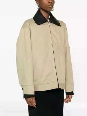 N°21 Embossed Logo Cotton Jacket