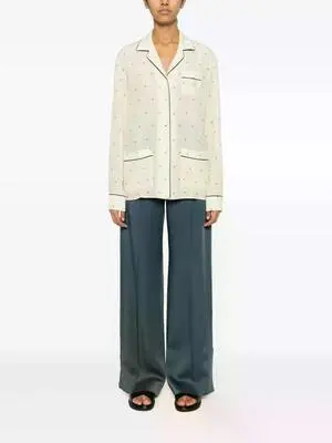 N°21 Palm Tree Print Button Down Shirt