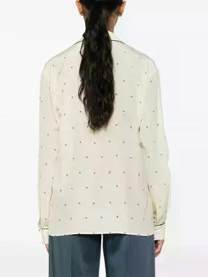 N°21 Palm Tree Print Button Down Shirt