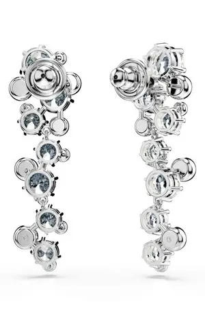 SWAROVSKI Constella Crystal Drop Earrings - White/silver