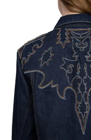 Zadig&Voltaire Bases Western Denim Jacket - Brut
