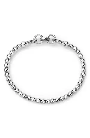 Lagos Sterling 5-ring Stretch Bracelet