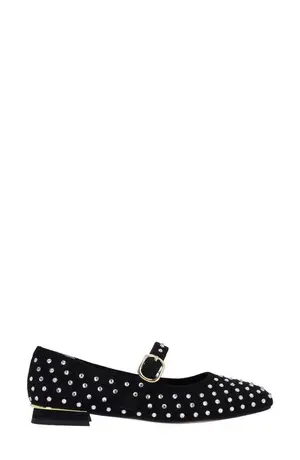 J. Reneé Faron Mary Jane Flat - Black