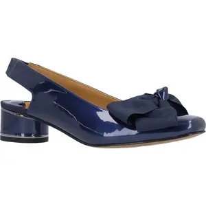 J. Reneé Lazure Slingback Pumps - Navy
