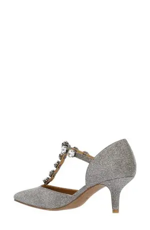 J. Reneé Mayven Pointed Toe Pump - Pewter