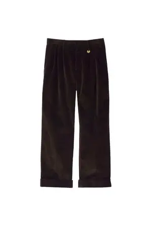 Burberry Relaxed Fit Corduroy Trousers
