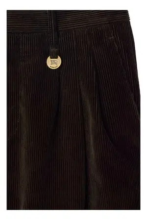 Burberry Relaxed Fit Corduroy Trousers