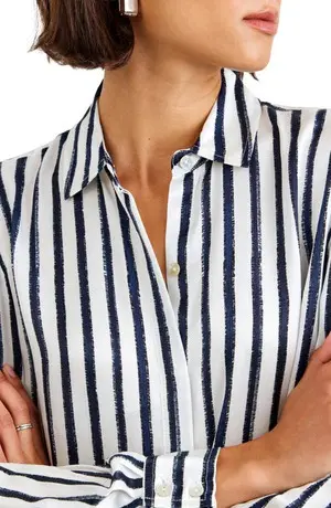 Bella Dahl Striped Button-up Shirt