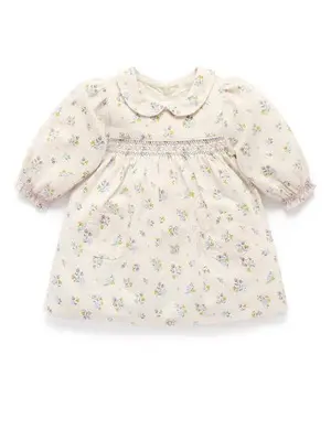 PUREBABY Floral Smocked Dress