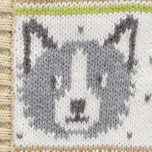 PUREBABY Sheep Dog Cardigan
