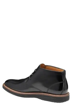 Johnston & Murphy Upton Chukka - Black Full Grain