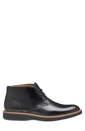Johnston & Murphy Upton Chukka - Black Full Grain