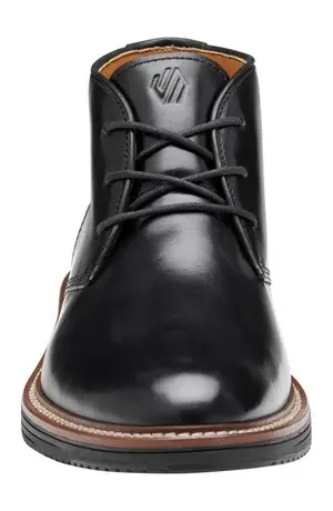 Johnston & Murphy Upton Chukka - Black Full Grain