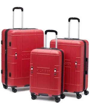Tommy Hilfiger 3-piece Luggage Set - Red