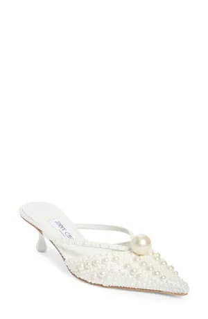 JIMMY CHOO Sana Embellished Mules
