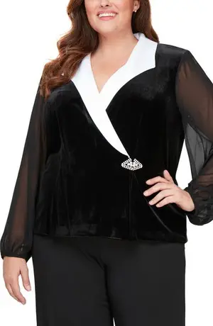 Alex Evenings Stretch Blouses