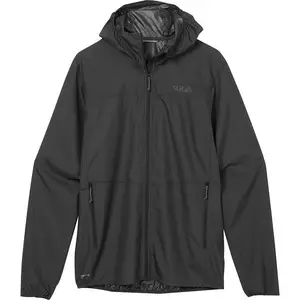 RAB Windgather Hooded Jacket - Black
