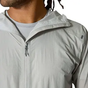 RAB Phantom Waterproof Windbreaker Jacket - Light Zinc