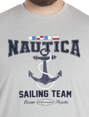 NAUTICA Big & Tall Anchor Graphic Tee