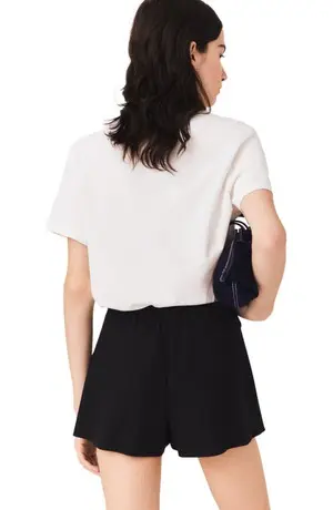 Maje Layered-effect Suit Skort