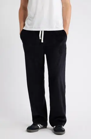 RIZORT Roger Ribbed Pull-on Pants - Black