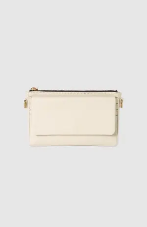 TAH Work Travel Wallet Crossbody - Bone