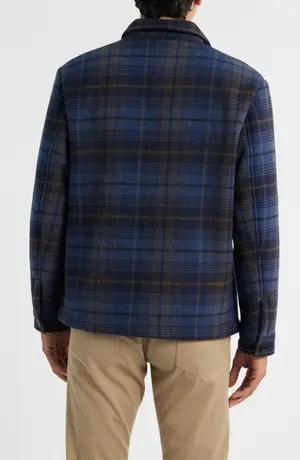 Robert Barakett Kaden Plaid Overshirt