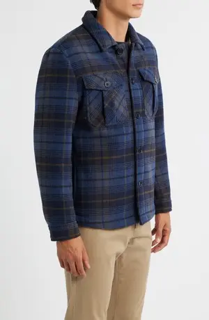 Robert Barakett Kaden Plaid Overshirt