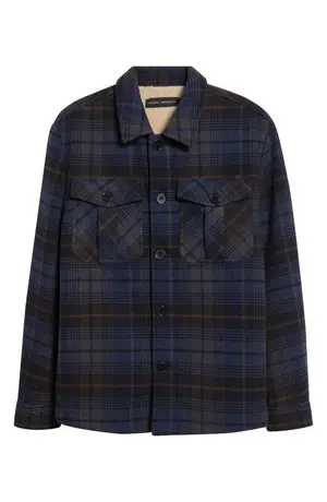 Robert Barakett Kaden Plaid Overshirt